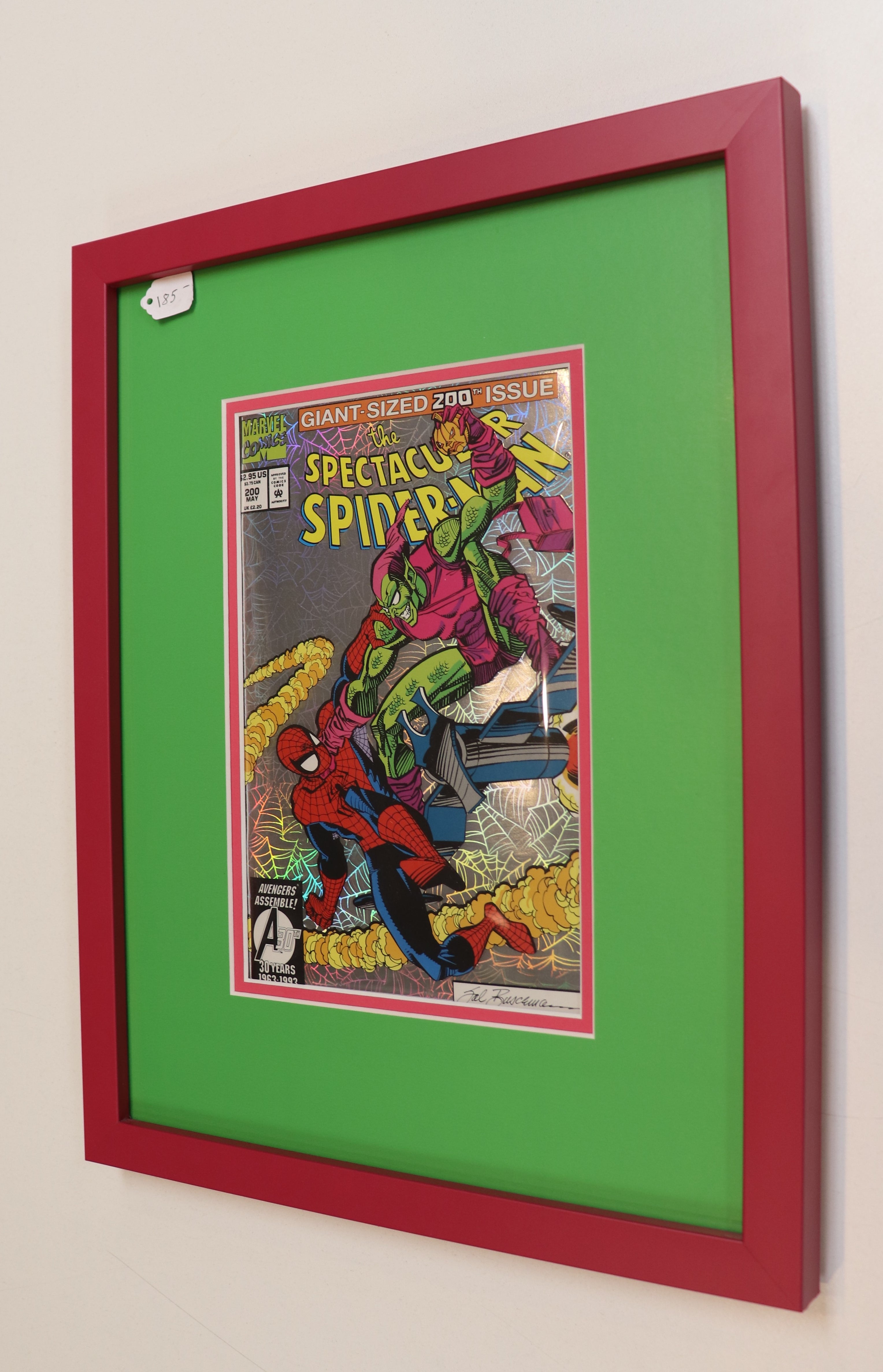 The Spectacular Spider-Man Comic- Giant Sized 200th Issue – Frame ...